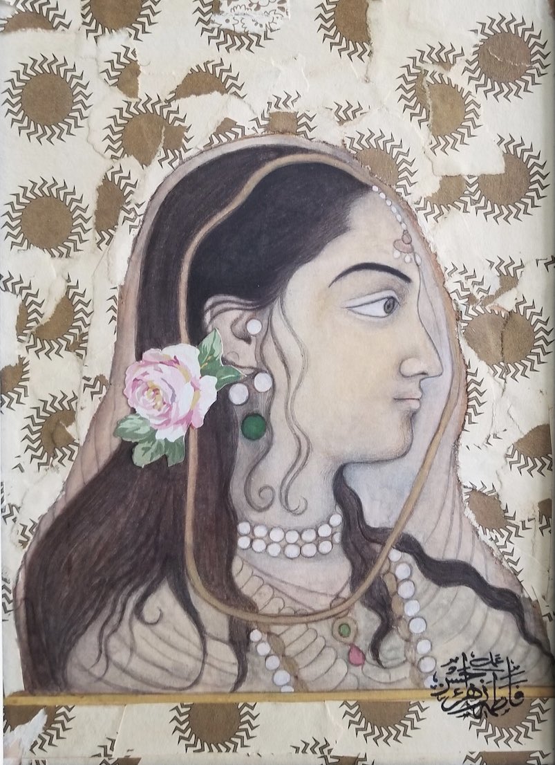 Women artists creating work inspired by Islamic tradition